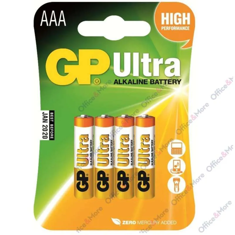 GP BATERIJA ALKALNA LR03-AAA-1,5V pak.4-20020025