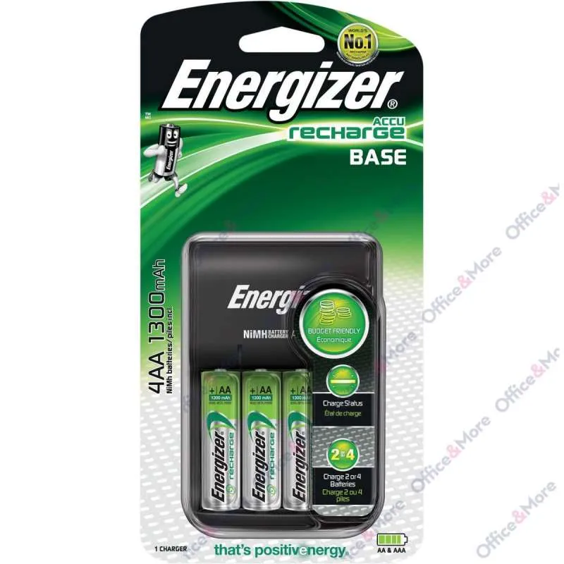 ENERGIZER PUNJAČ BASE+4xAA 1300mAh -25430