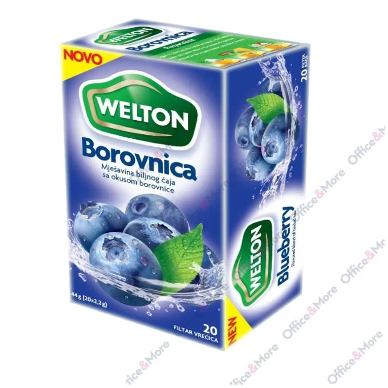 WELTON ČAJ BOROVNICA 44G.-8325