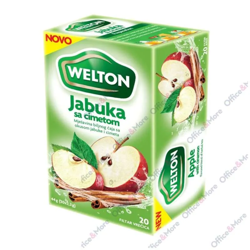 WELTON ČAJ JABUKA SA CIMETOM 44G.-8329