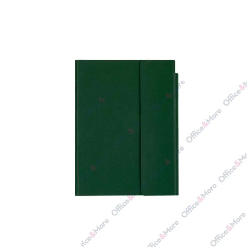 AGENDA VELVET A5 BOTTLE GREEN 116.846.45