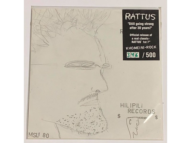 Rattus ‎– Khomeini-Rock 7inch ep