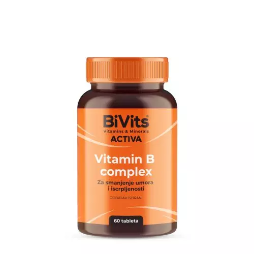 BiVits Vitamin B complex, 60 tableta