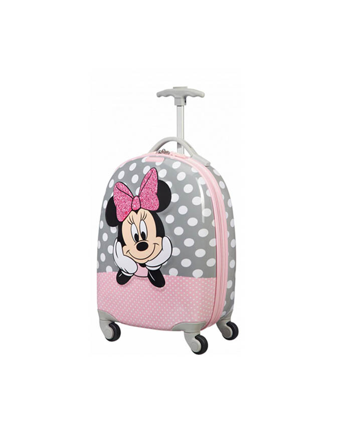 KOFER SMALL MINNIE GLITTER DISNEY ULTIMATE 2.0-SPIN. 46/16 GRAY TROLLEY Samsonite