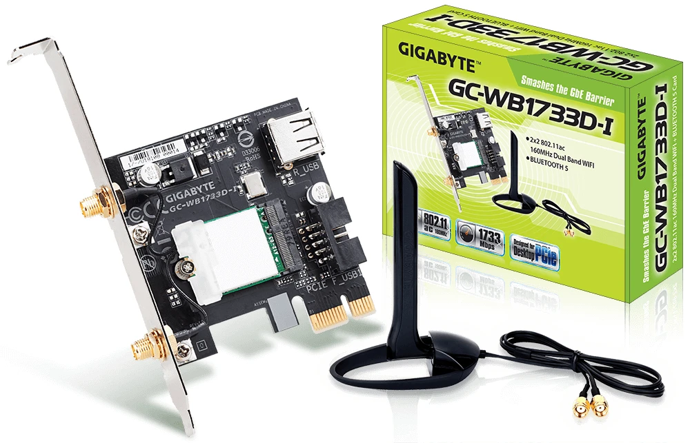 Gigabyte GC-WB1733D-I rev. 1.0 mrežna kartica bluetooth+WiFi