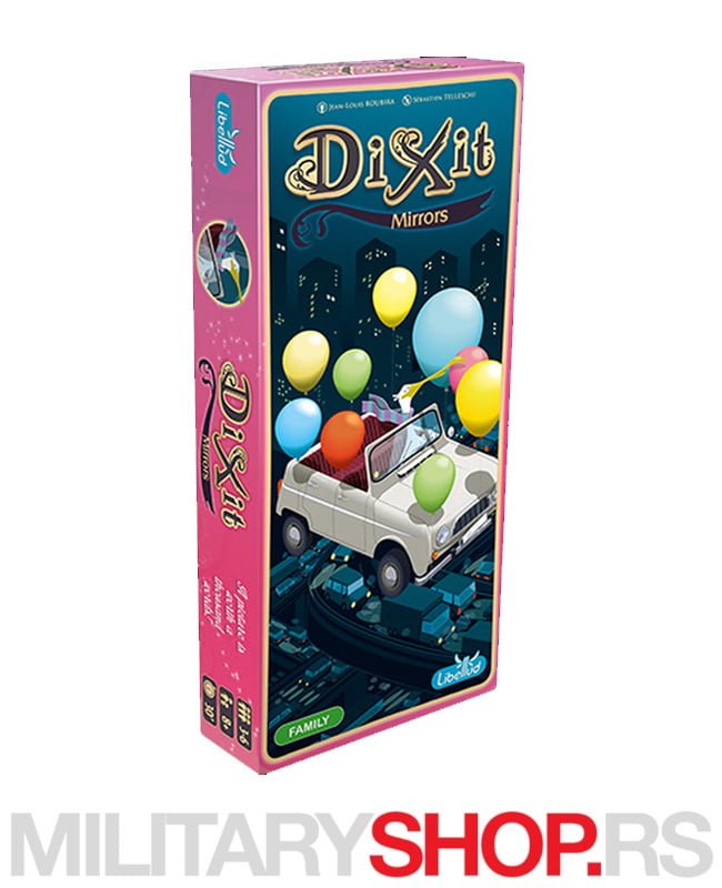 Dixit Mirrors društvena igra -ekstenzija