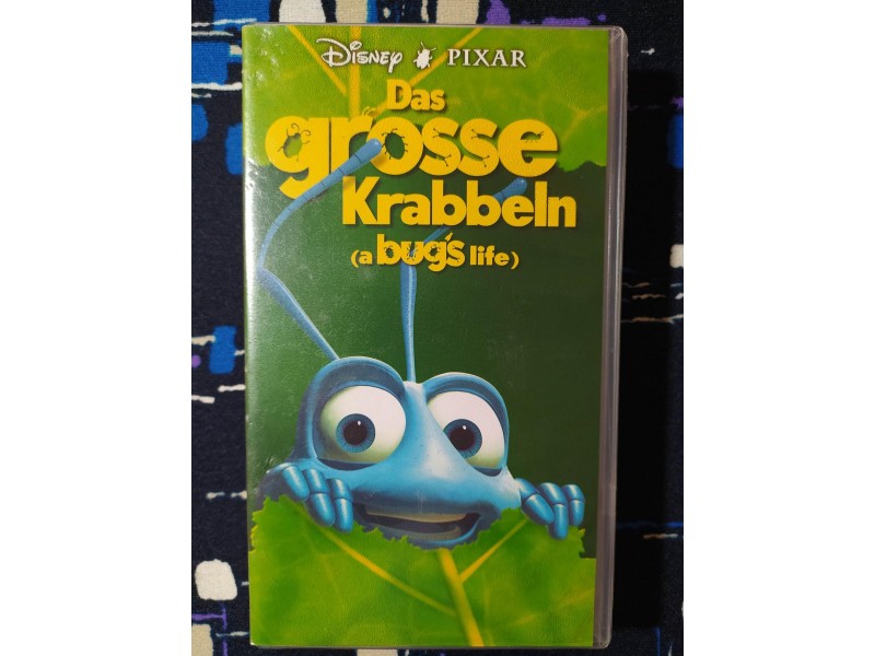 DAS GROSSE KRABBELN Disney VHS