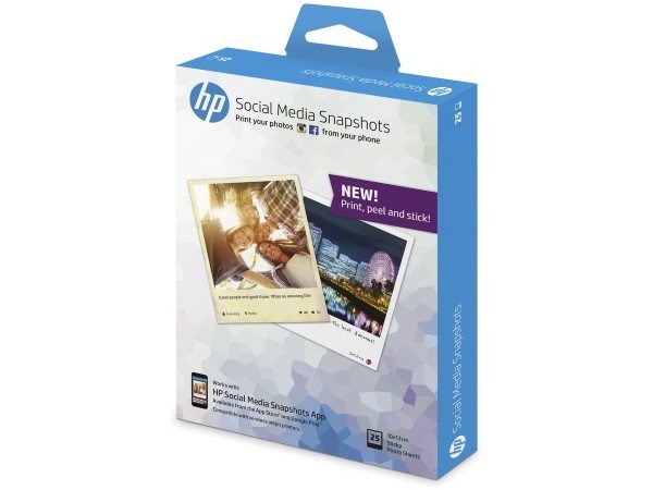 HP Social Media Snapshots, 25 sheets, 10x13cm (W2G60A)