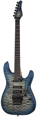 Schecter Sun Valley Super Shredder III Sky Burst (SKYB) SKU #1277