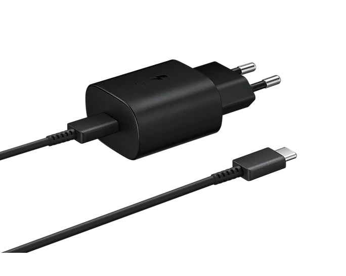 Samsung PD Kućni punjač TYPE-C SUPER FAST 25W EP-TA800 + USB data cable (crni)