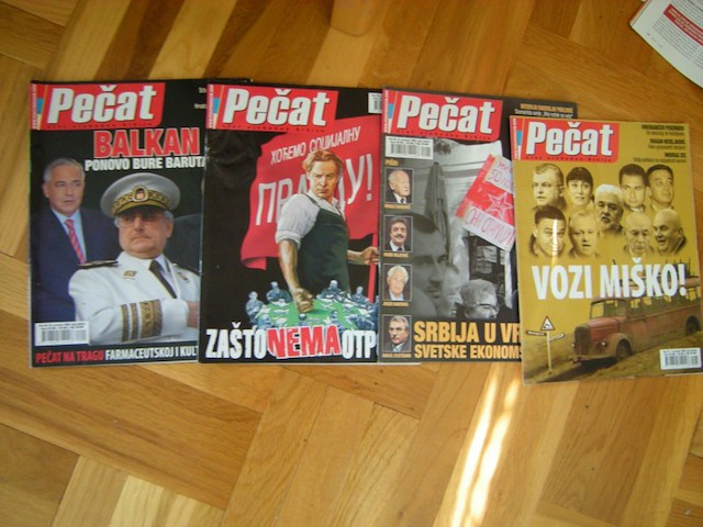 MAGAZIN PEČAT - LOT 4 STARA BROJA