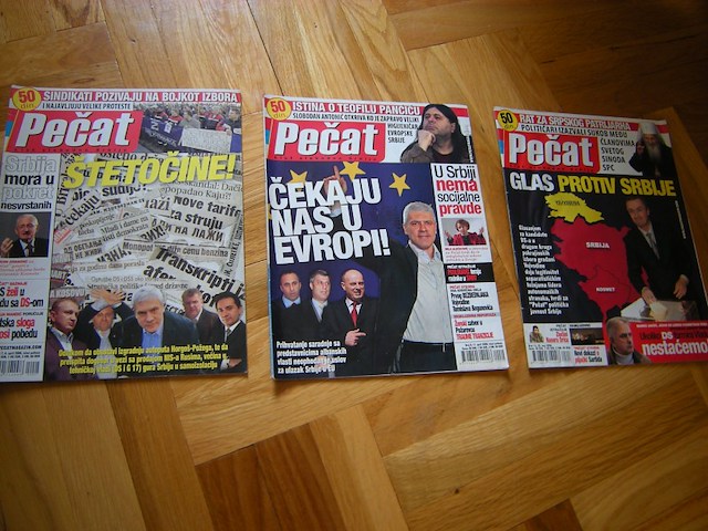 MAGAZIN PEČAT - LOT 3 STARA BROJA