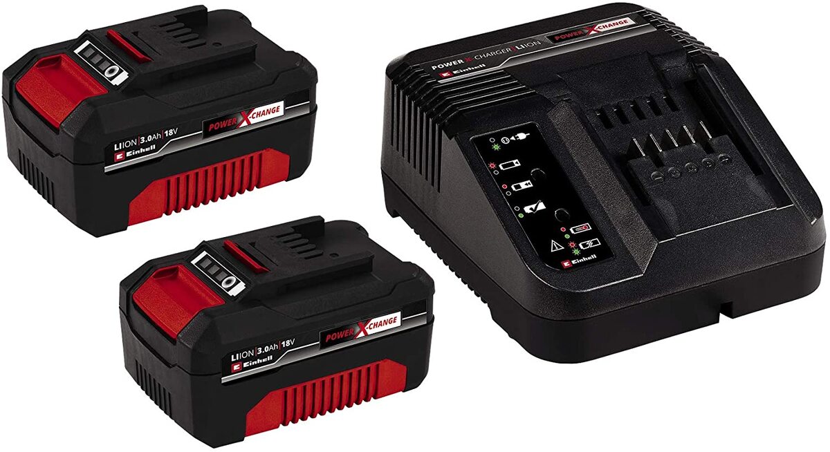 Einhell Power-X-Change 2x3,0Ah & 30min PXC Kit starter setID EK000374056
