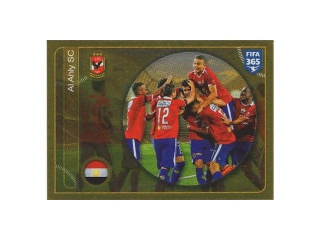 FIFA 365 2017 sličica br.454 radovanje Al Ahly SC