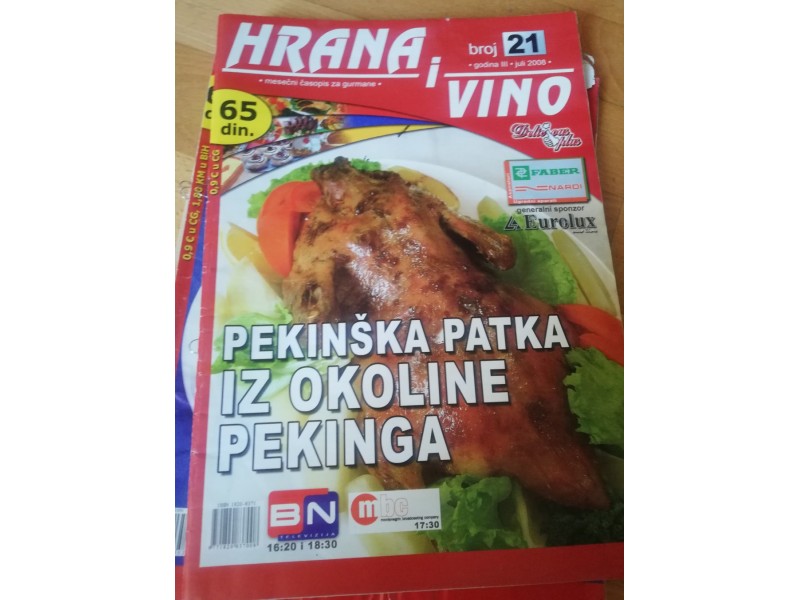 Hrana i vino časopis broj 21