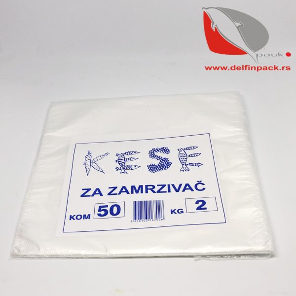 Kese za zamrzivač HDPE 2 KG