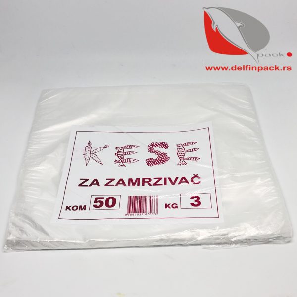 Kese za zamrzivač HDPE 3 KG