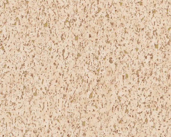 A.S. Création Wallpaper «Cottage, Floral, Brown, Cream, Gold, Metallic» 373898