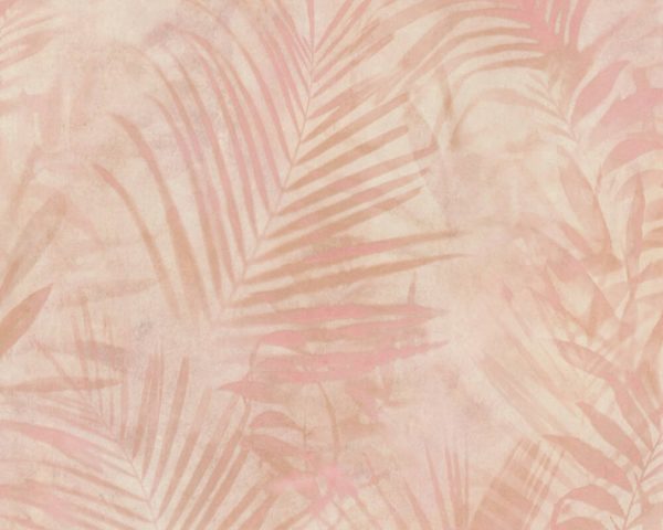 A.S. Création Wallpaper «Jungle, Beige, Cream, Pink» 374114