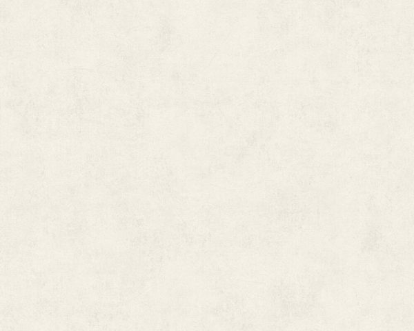 A.S. Création Wallpaper «Uni, Cream, White» 374162