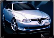 ALFA 156 - p. spojler za branik - LESTER