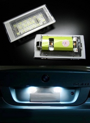 LED TIPSKE SIJALICE ZA TABLICE - BMW 3