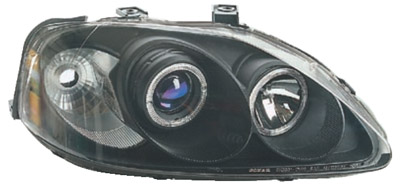 Angel Eye farovi HONDA CIVIC 2V/3V/4V Hrom,crni 99-00