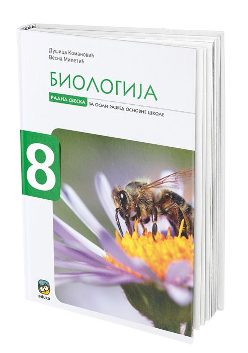 BIOLOGIJA 8, Radna sveska za osmi razred osnovne škole