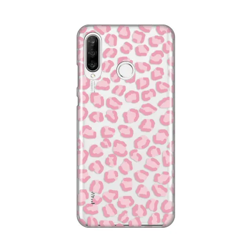 Silikonska futrola - maska print Skin za Huawei P30 Lite Pink Cheetah