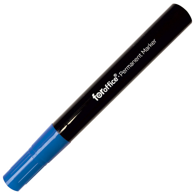 Marker permanentni 1,5-3mm okrugli vrh FORoffice 17919 plavi