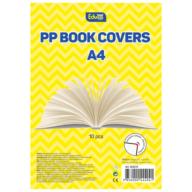 Uvijač-korice za knjige A4 pp pk10 Educa 7586