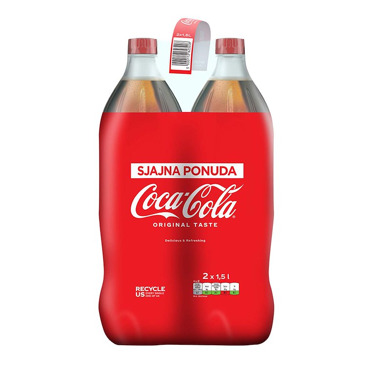 sok coca cola 2x1.5l sjajna ponuda Coca cola