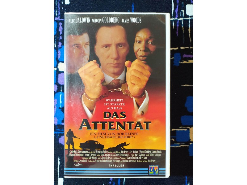 Das Attentat VHS