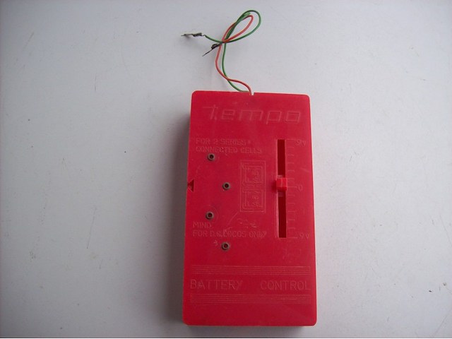 Tempo FOR 2 SERIES BATTERY CONTROL (FOR D.C.LOCOS ONLY