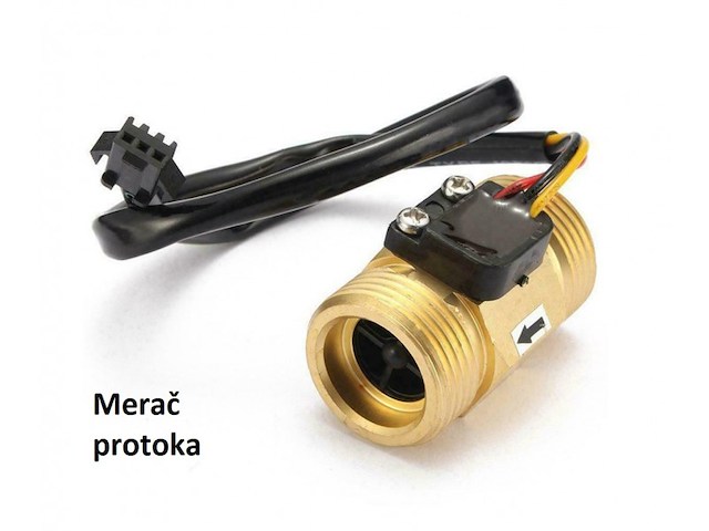 Merac protoka vode 1-45 L/min - 3/4` inca