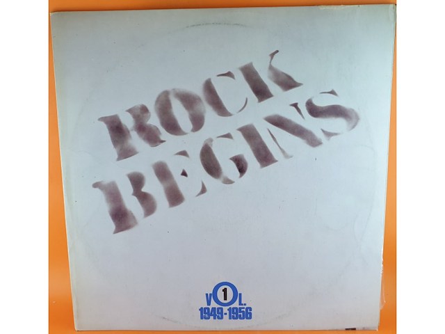 Various ‎– Rock Begins Vol. 1 1949-1956, 2 x LP