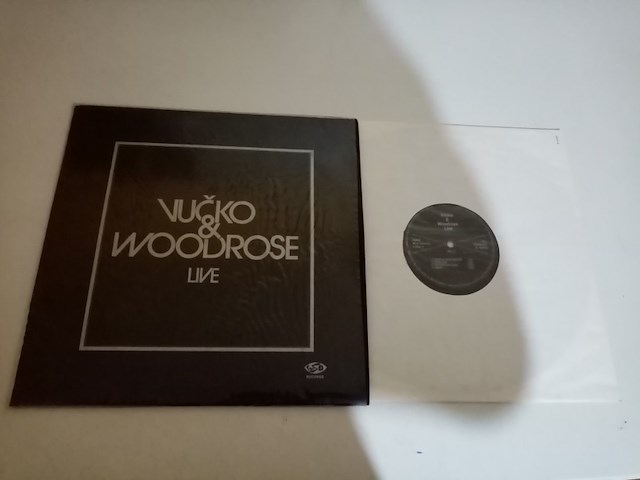 VUČKO and WOODROSE ‎– Live YU ROCK LP