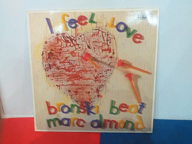 Bronski Beat, Marc Almond ‎– I Feel Love , Maxi, 12inch