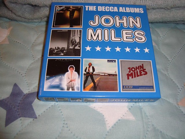 John Miles  - The Decca Albums -5 originalCD-box-set