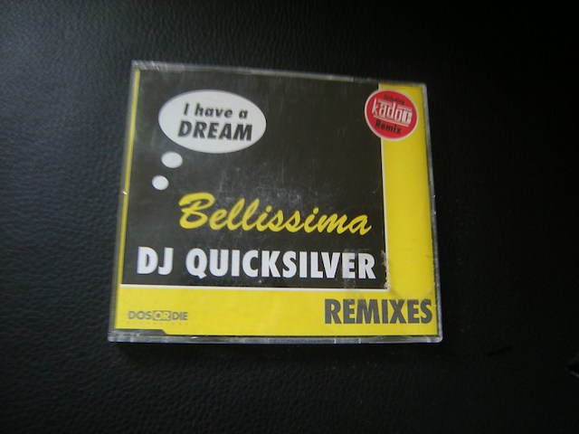 CD - DJ QUICKSILVER - I have a dream - MAXI SINGLE