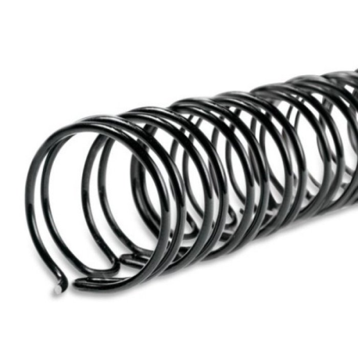 Spirala za metalno koričenje 14mm crna