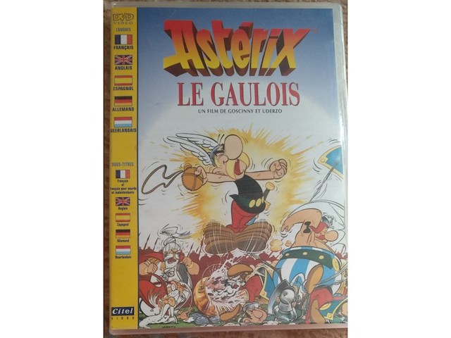 DVD ASTERIX Le Gaulois animirani