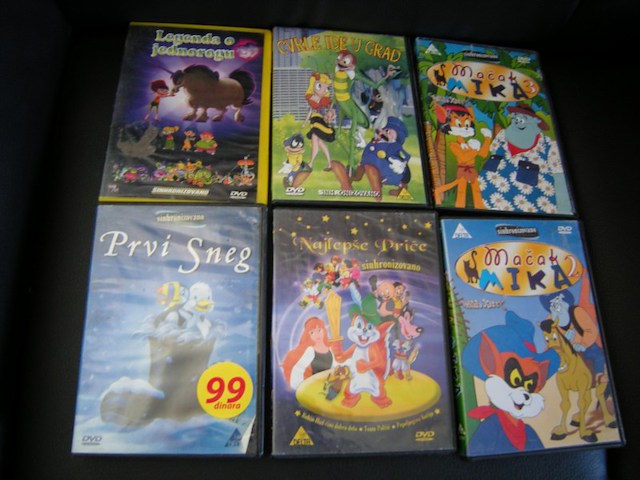 DVD - LOT CRTAĆA + POKLONI