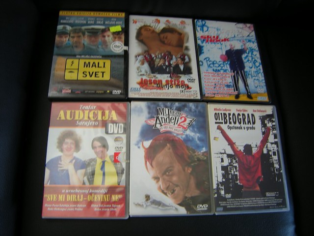 DVD - LOT DOMAĆIH FILMOVA + POKLONI