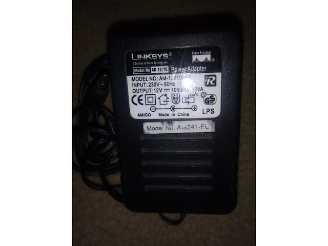 AC-DC Adapter 12V 1A LINKSYD AM-1201000V