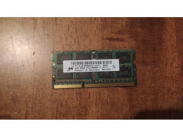 Ram memorija 2GB DDR3 Micron , 1066MHZ