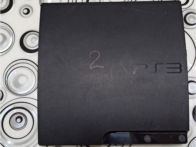 playstation 3 slim ispravan 2u opisu sa slika