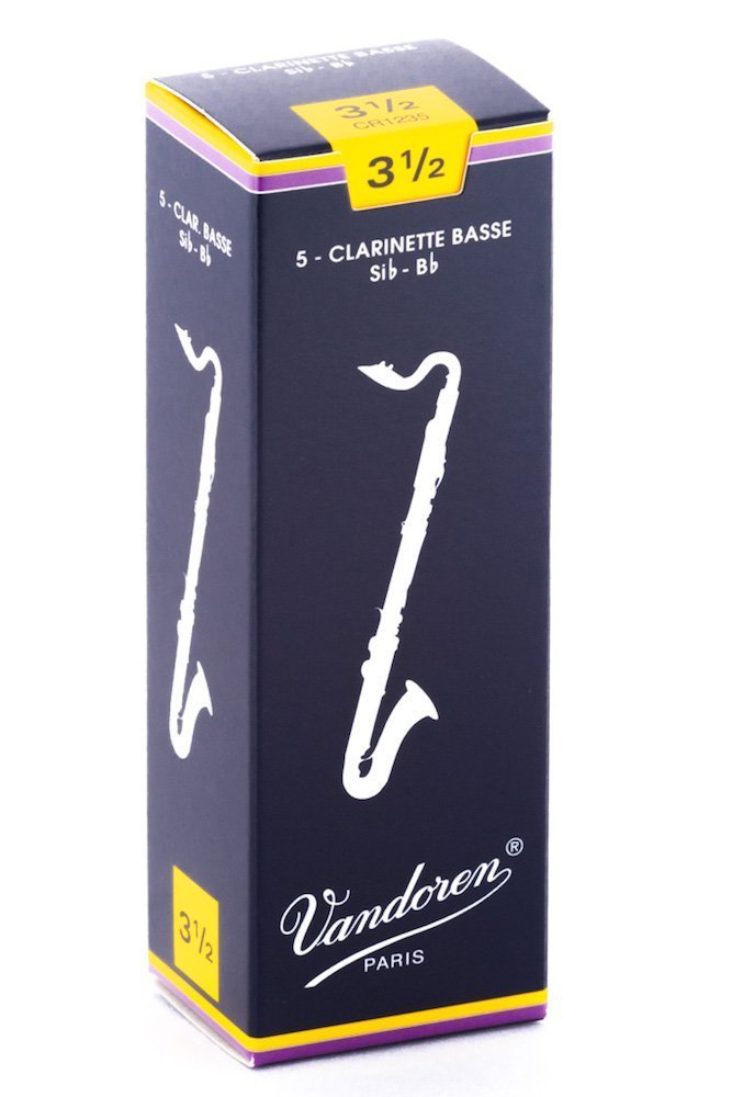 Vandoren CR1235 Bb Traditional trske za bas klarinet 3 ½