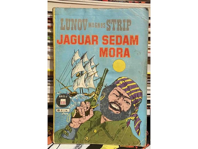 Lunov Magnus strip 225 - Jaguar sedam mora -Veliki Blek