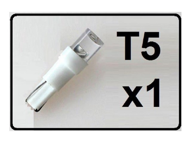 LED Sijalica - T5 za instrument tablu - bela